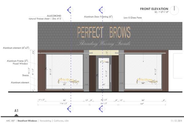 Design project for Storefront Windows in United States | Arcbazar