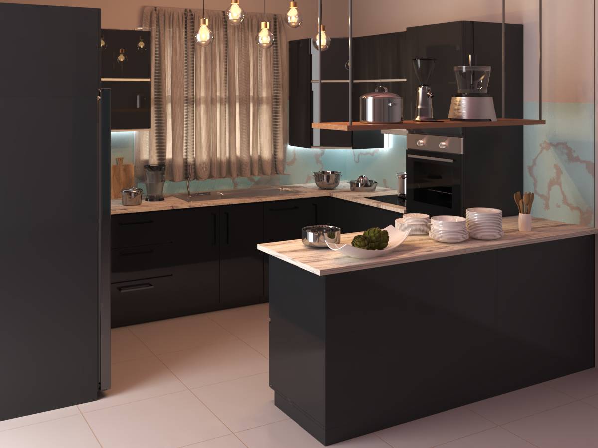 Design project for 1973 Kitchen Renovation in United States | Arcbazar