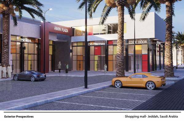 Design project for Shopping Mall Façade in Saudi Arabia | Arcbazar
