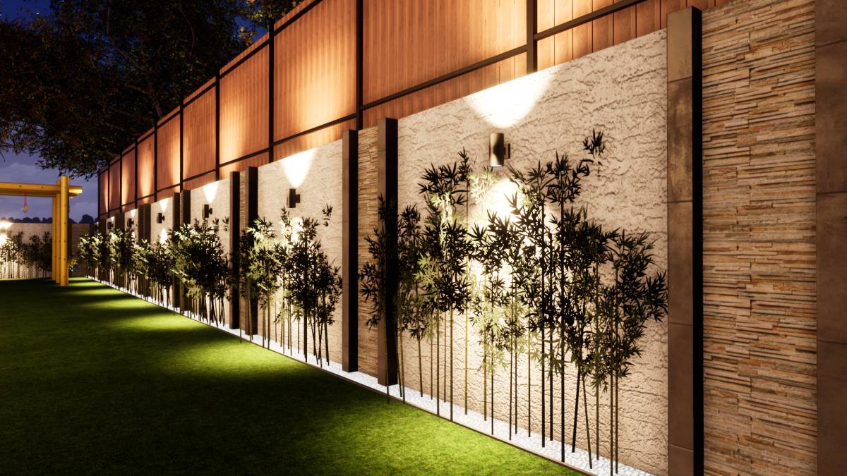 Design project for BackYard Wall Concept in United States | Arcbazar