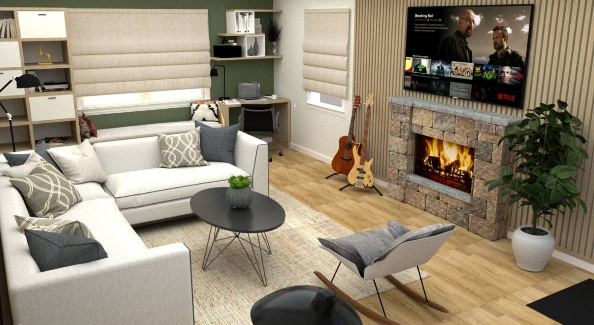 Design project for Living Room renovation in United States | Arcbazar