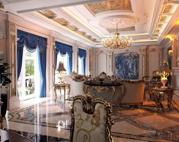 Interior Other Designed by Mostafa Gharib - Reception for a luxury ...