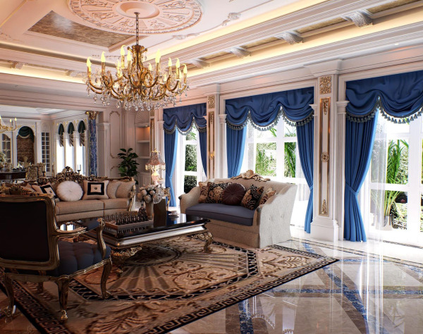 Interior Other Designed by Mostafa Gharib - Reception for a luxury ...
