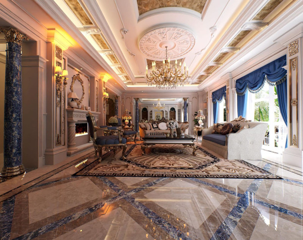 Interior Other Designed by Mostafa Gharib - Reception for a luxury ...
