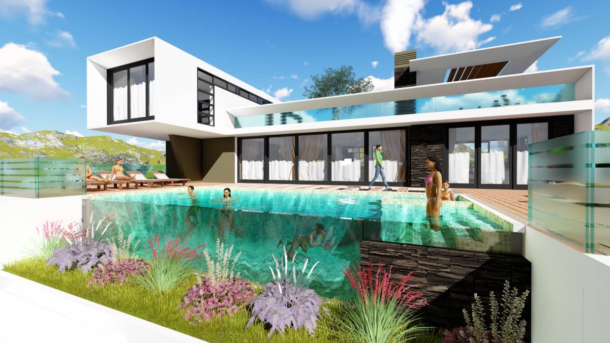 Design project for Hillside California Residence in United States ...