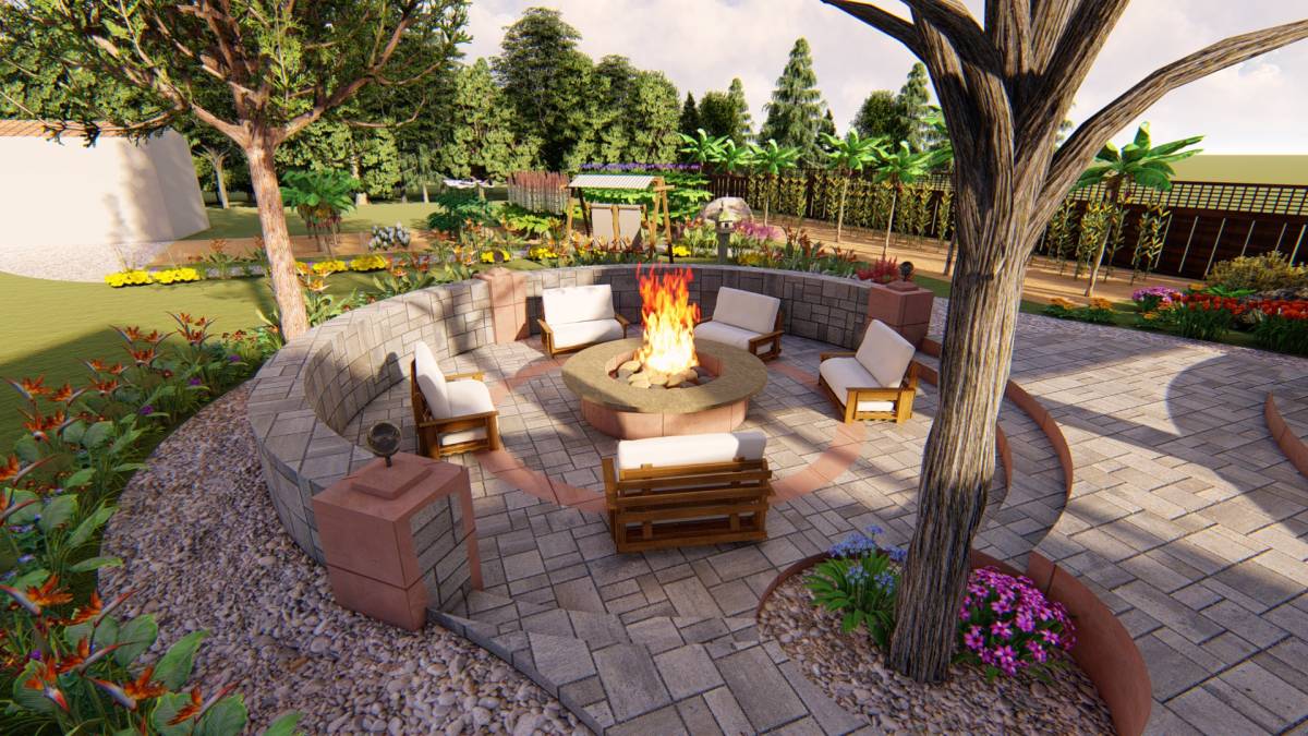 Design project for Pacific Northwest Backyard Landscape Design in ...