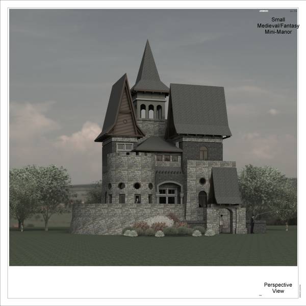 Single Family Homes Designed by Anatolie Gordeev - Small Medieval ...