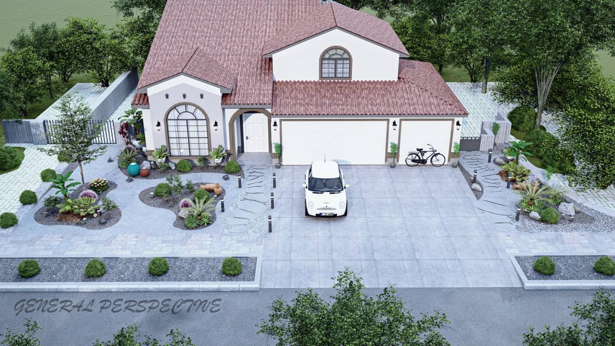 Design project for Curb Appeal for Tract Home in United States | Arcbazar