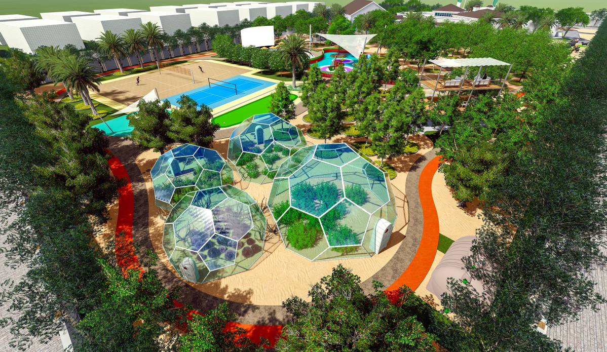 Design project for Masterplanning a 150,000 SqFt. Countryside Farm ...