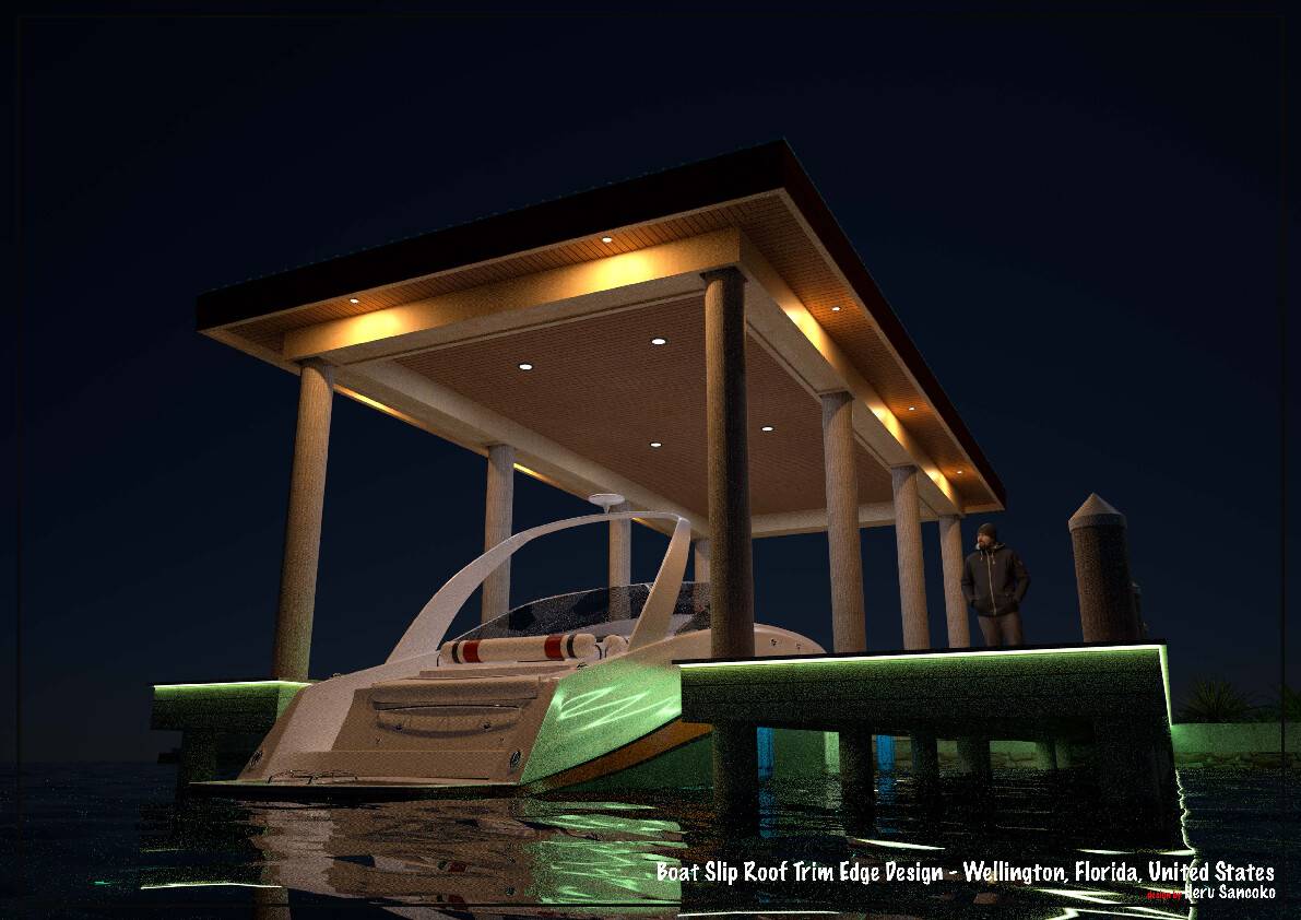 Design project for Boat Slip Roof Trim Edge Design in United States ...