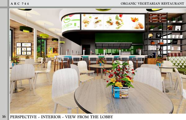 Design project for Organic Vegetarian Restaurant in United States ...