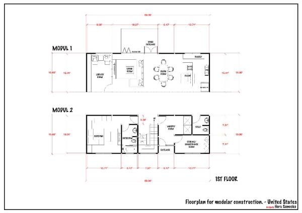 Design project for Floorplan for modular construction in United States ...
