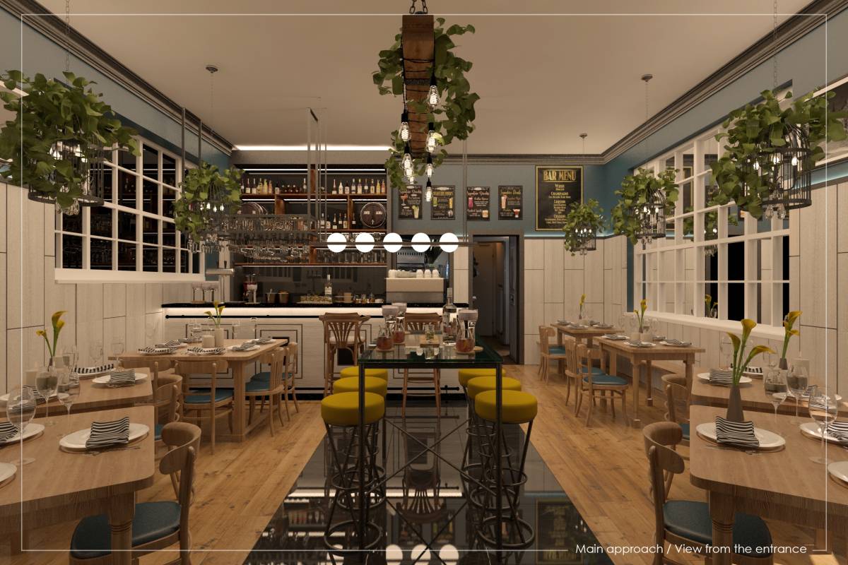 Design project for Redecoration of a restaurant in United Kingdom ...