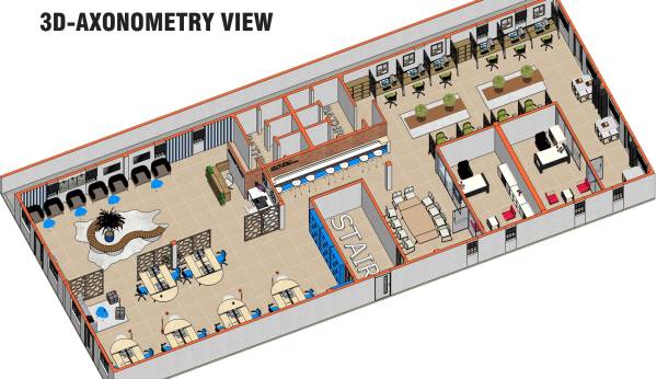 Design project for Layout Design for Branch Office, Call Centre and ...