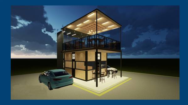 Design project for Drive throw coffee shop in Saudi Arabia | Arcbazar
