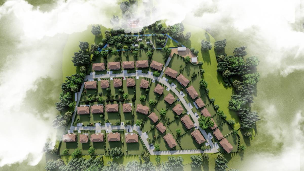 Design project for Simple Layout Design for a Gated Housing Community ...