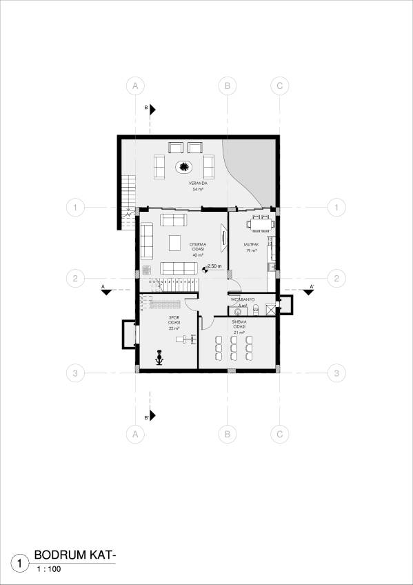 Design project for Design 4 housing types for gated community in Turkey ...