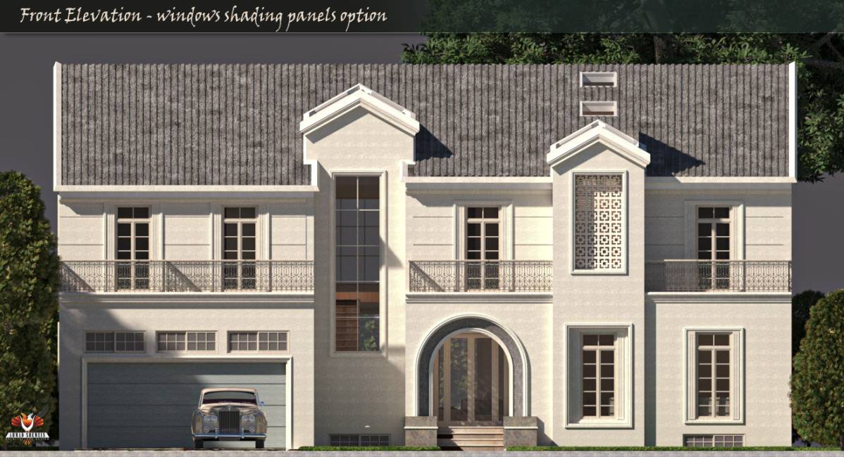 Design project for New home floor plan and elevations in United States ...