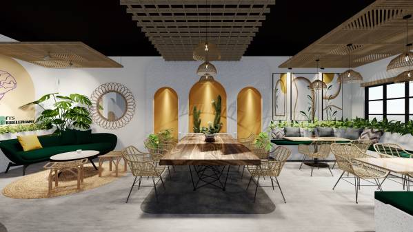 Design project for Coffee shop in Saudi Arabia | Arcbazar