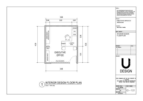 Design project for Design Executive Office in United States | Arcbazar