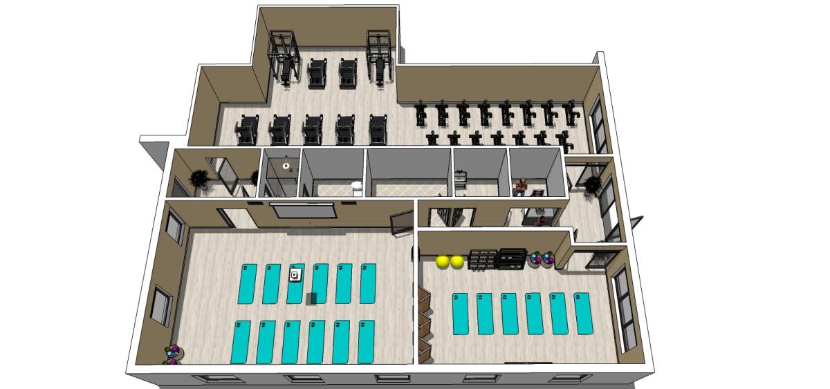 Design project for Wellness Center Floor Plan in United States | Arcbazar