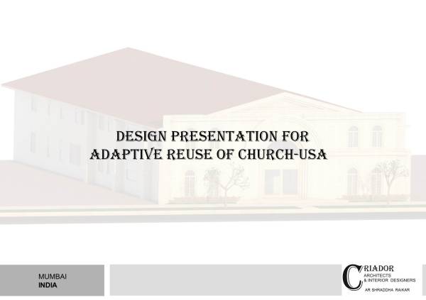 Design project for Church Adaptive Reuse in United States | Arcbazar