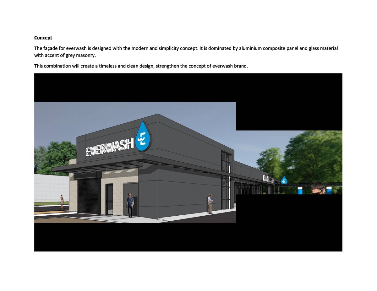 Design project for Everclean Car Wash Exterior/Facade REDESIGN in ...