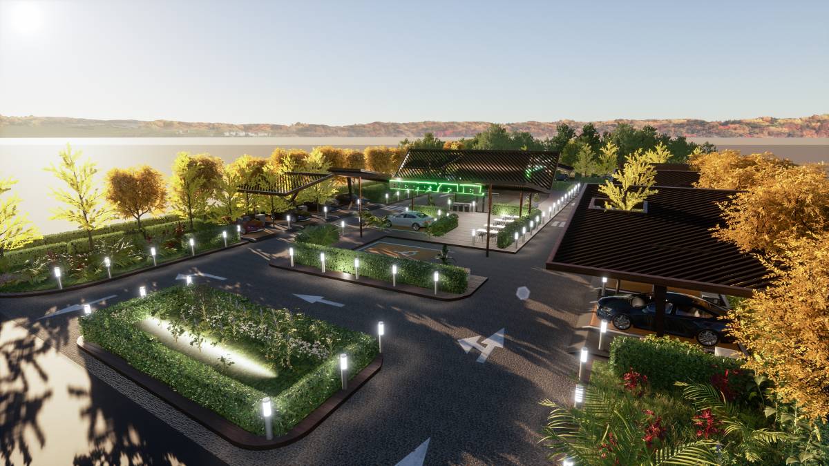Design project for Elevations for Healthy New Drive-in Restaurant! in ...