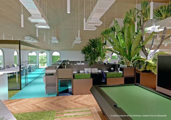 Design project for Modern office remodel in United States | Arcbazar