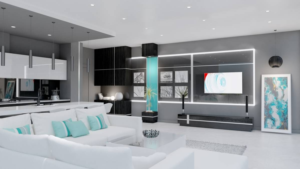 Design project for Lounge feature wall in Australia | Arcbazar