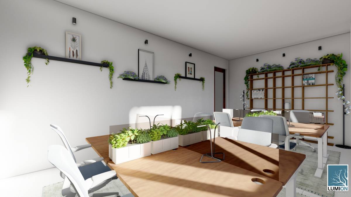 Design project for Furnishing and decorating a University lab/office ...
