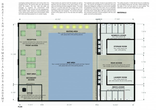 Design project for Brazilian Jiu Jitsu/Martial Arts Academy in United ...