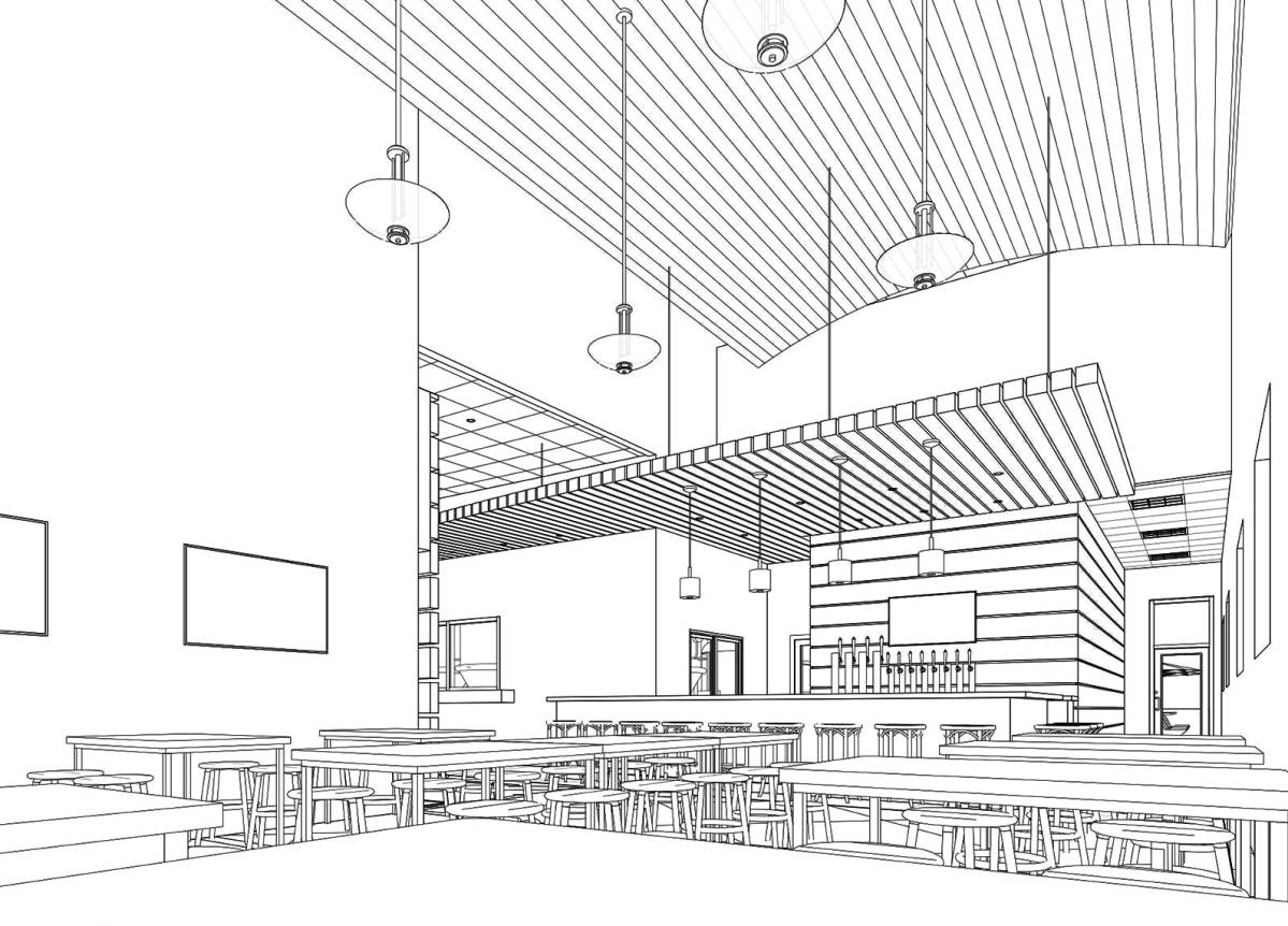 Design project for D9 Brewing Company Tap Room Design in United States ...