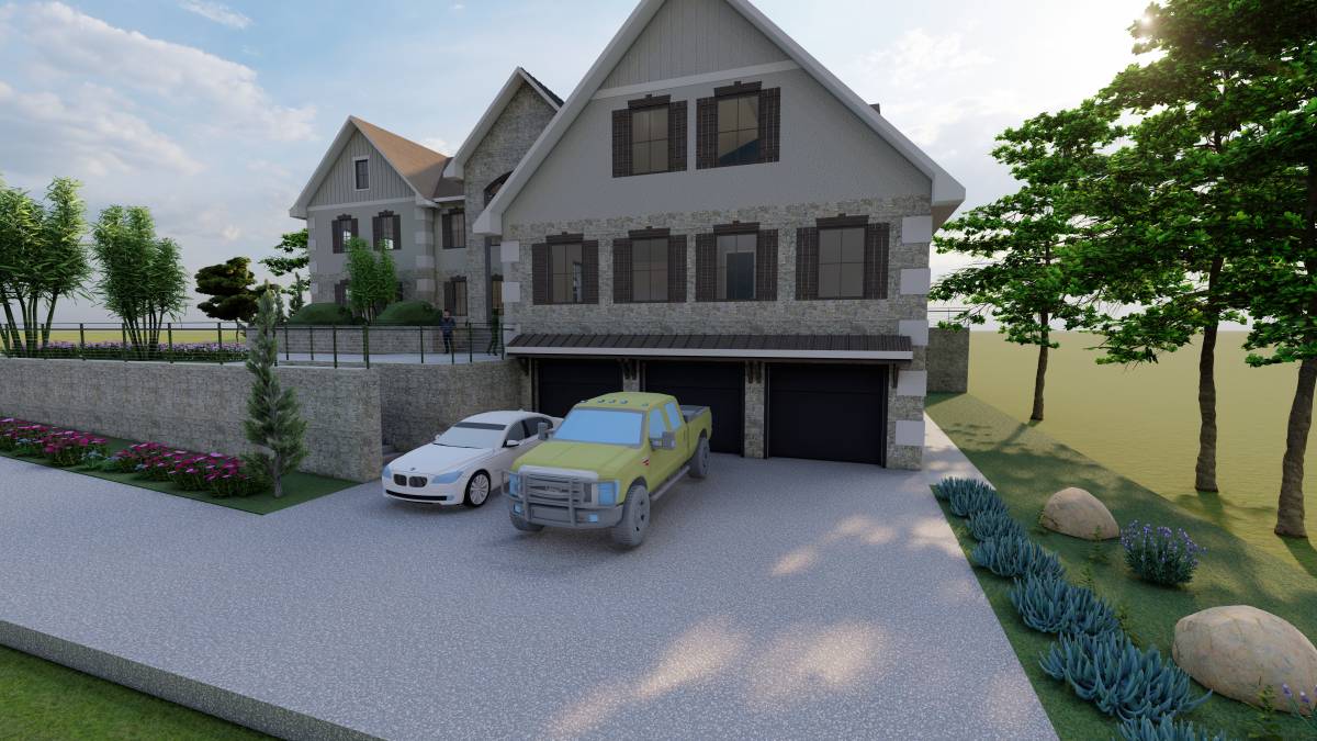 Design project for Exterior home design options (3D model provided) in ...