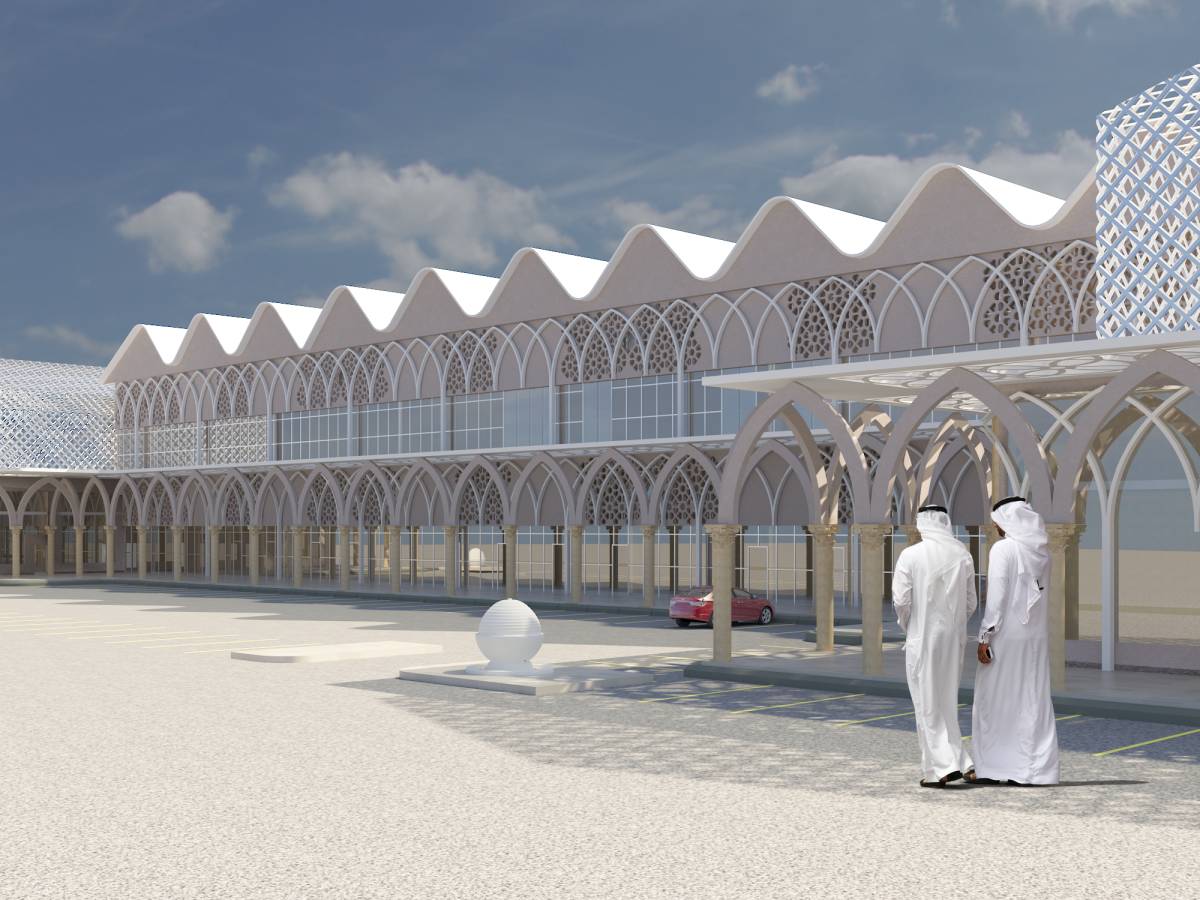 Design project for Shopping Mall Façade in Saudi Arabia | Arcbazar