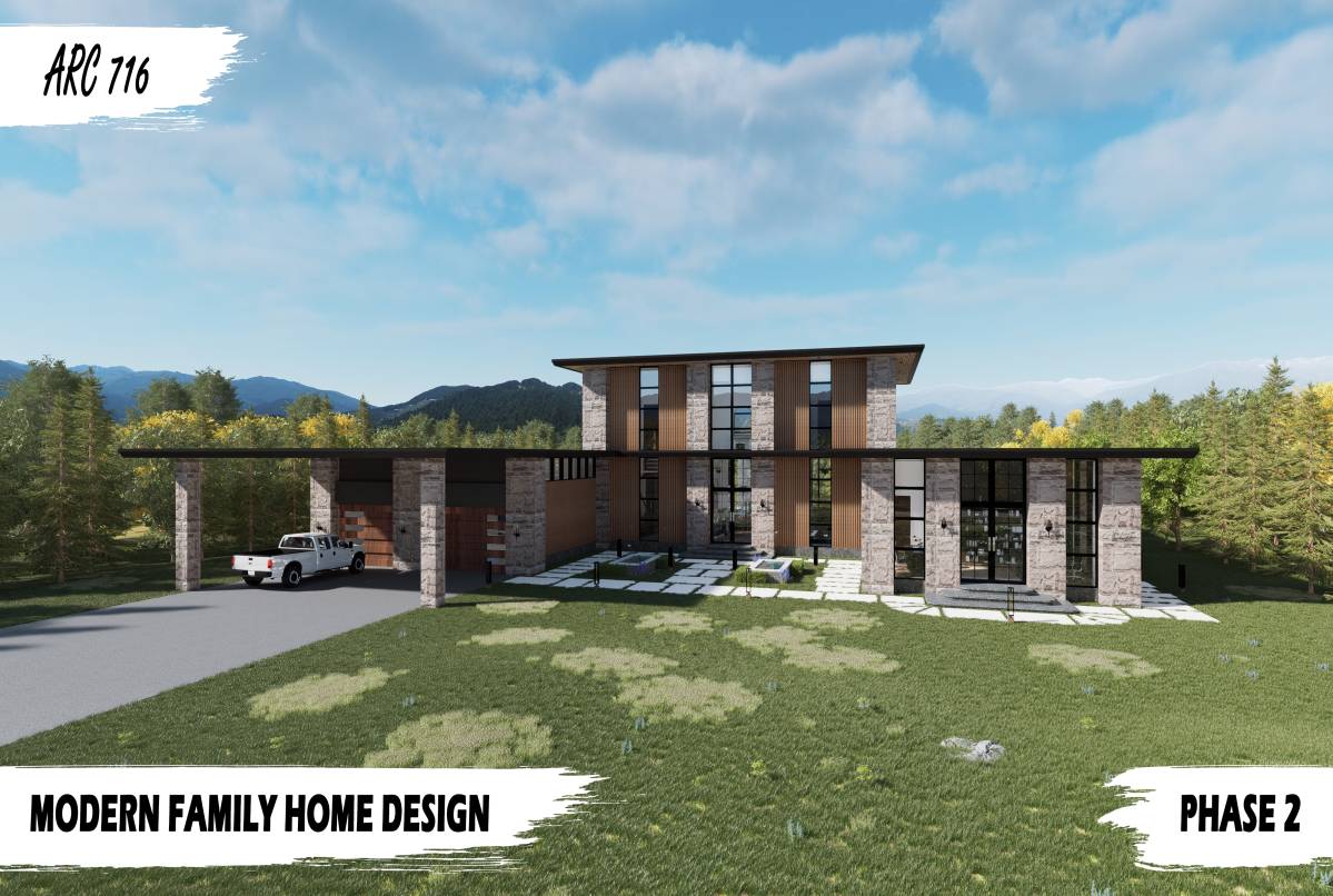 Design project for Modern Family home with Views in Australia | Arcbazar