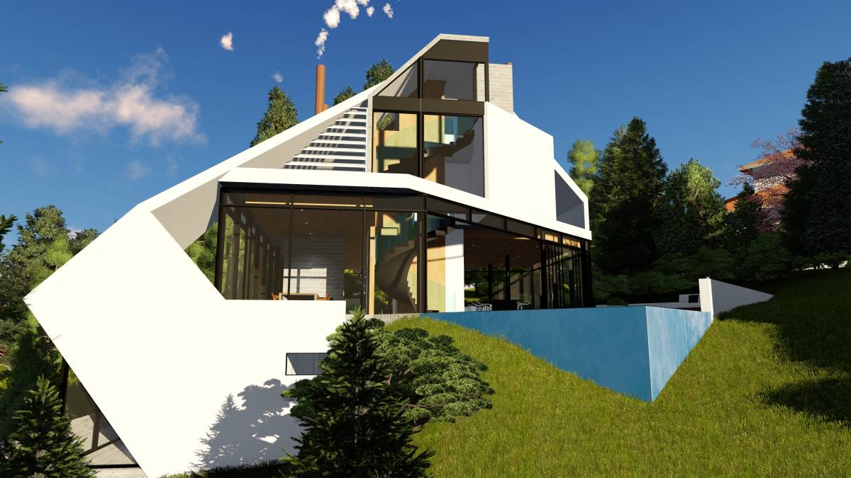 Müstakil Evler MimarGiovani_Architetti - Very modern & large family ...