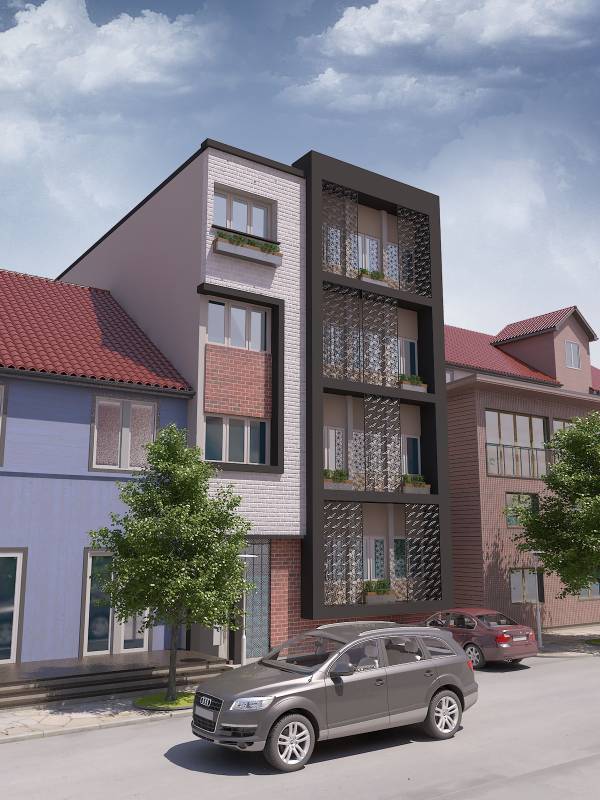 Design project for Façade Design For a Modern 4 Unit Building in United ...