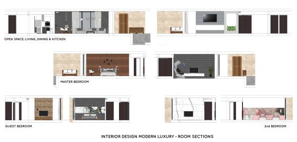 Design project for Interior Design Modern Luxury in United States ...