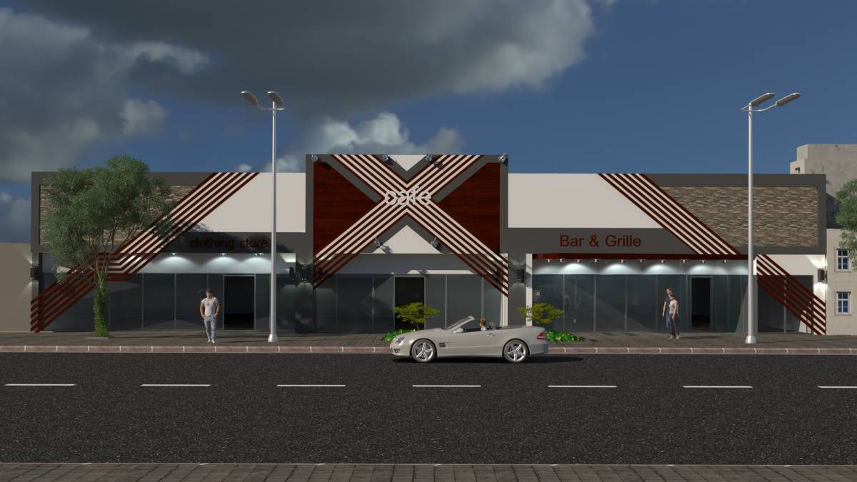 Design project for Retail Storefront Facade in United States | Arcbazar