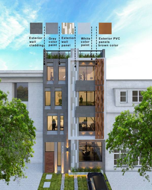 Design project for Façade Design For a Modern 4 Unit Building in United ...