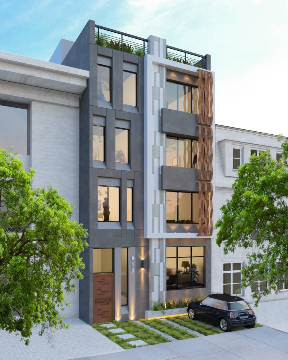 Design project for Façade Design For a Modern 4 Unit Building in United ...