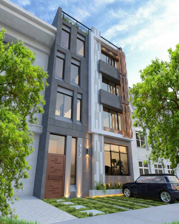 Design project for Façade Design For a Modern 4 Unit Building in United ...