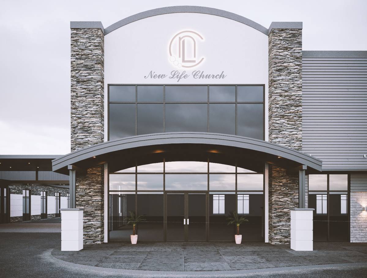 Religious - Churches Diseñado porAnonymous - Facade for New Church ...