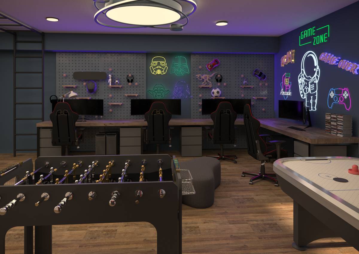 Design project for Fun Basement Layout in United States | Arcbazar