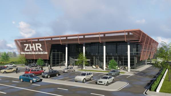 Design project for The ZHR Building & Innovation, Culture, and ...