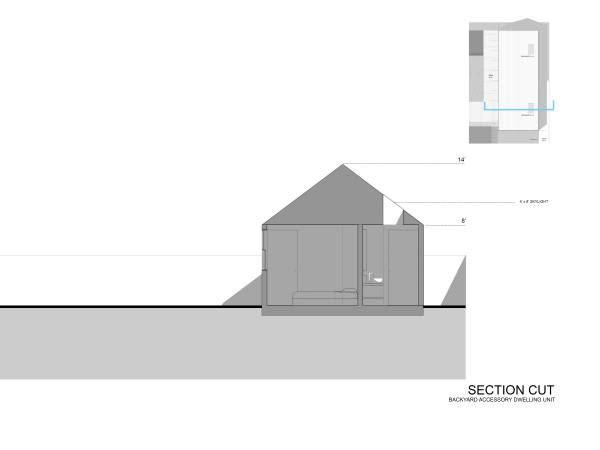Design project for Minimalist backyard ADU in United States | Arcbazar