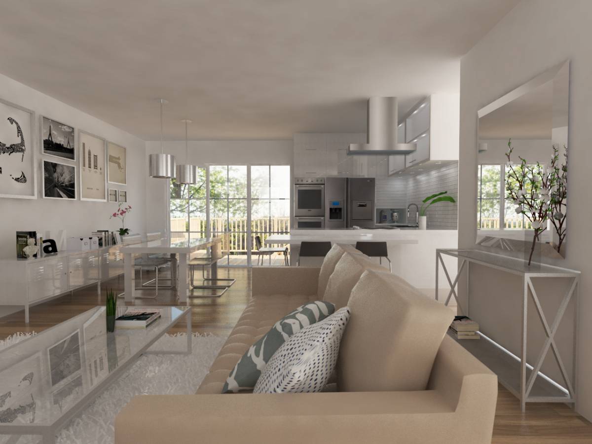 Design project for 1st Floor Cape Cod Open Concept in United States ...