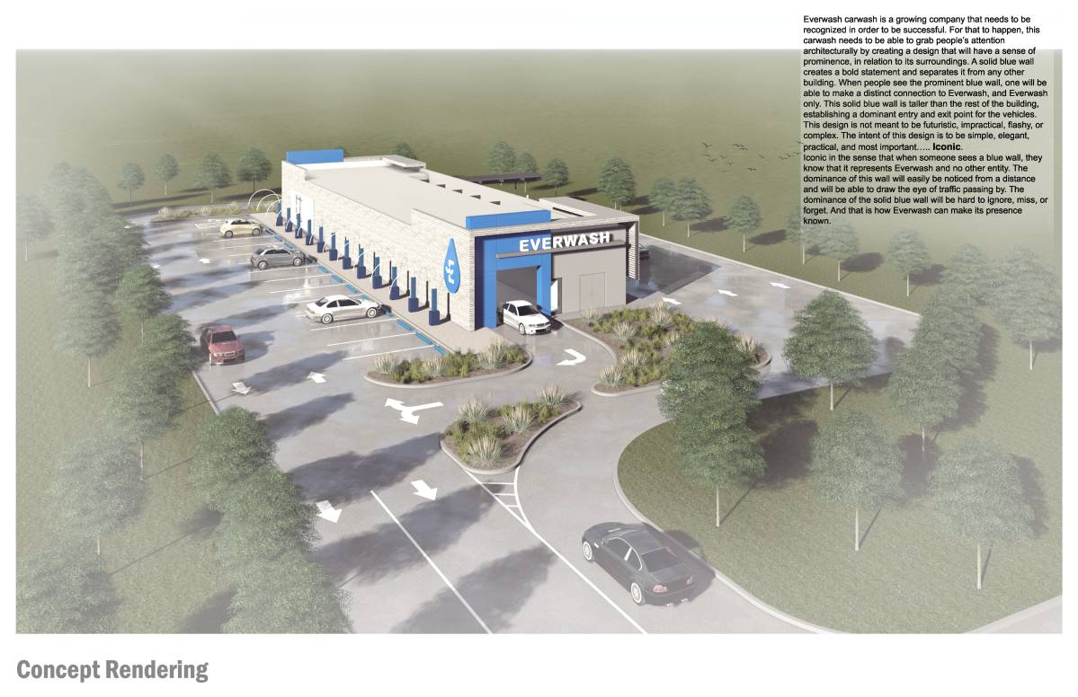 Design project for Everclean Car Wash Exterior/Facade REDESIGN in ...