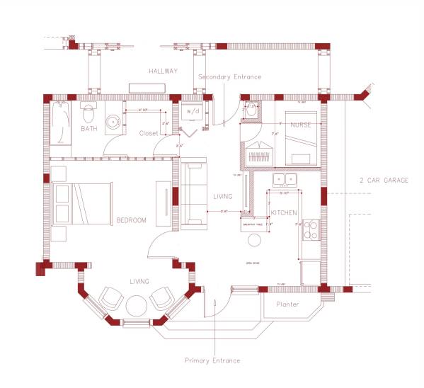 Design project for Redesign Apartment Layout in Bahamas | Arcbazar